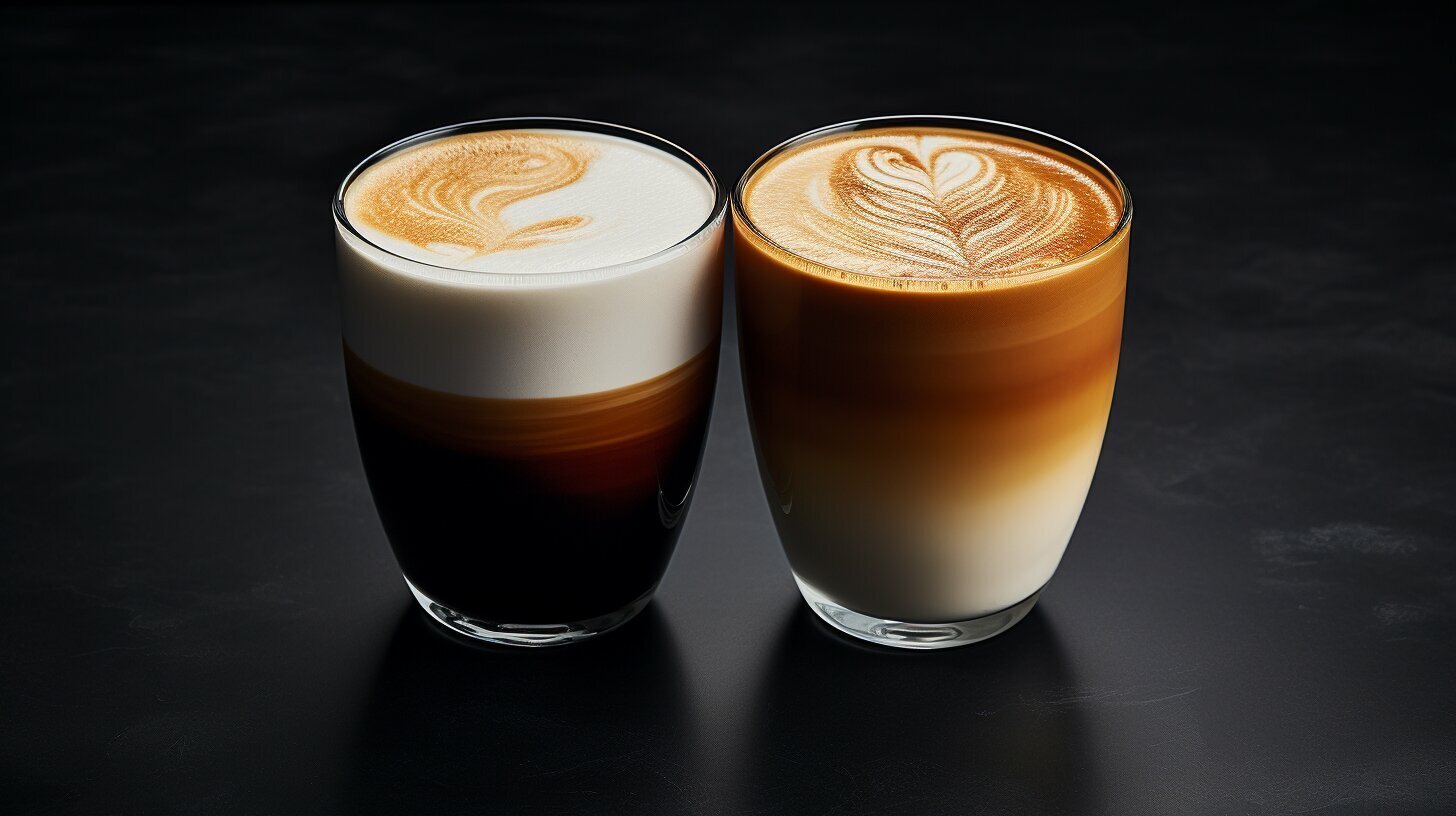 difference between latte and espresso